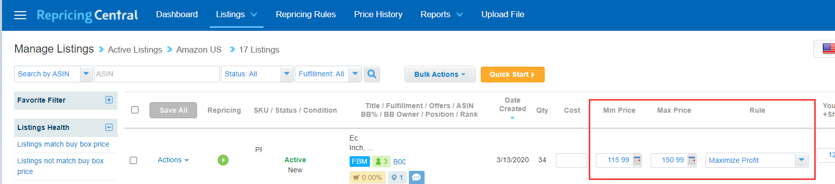 How do I start repricing? – BQool Support